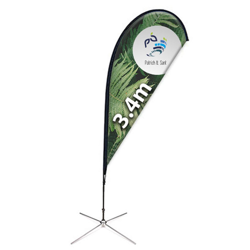 ¿Cómo realizar el diseño en un Fly Banner – Banderín Tipo Gota? Tips ...